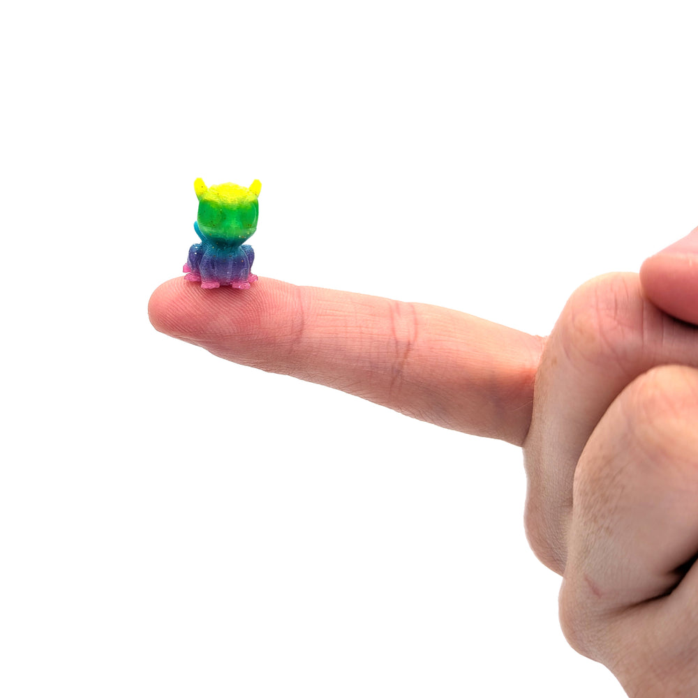 Tiny 3D Printed Dragon Figurines – Micro Collectible Dragons – Thele ...