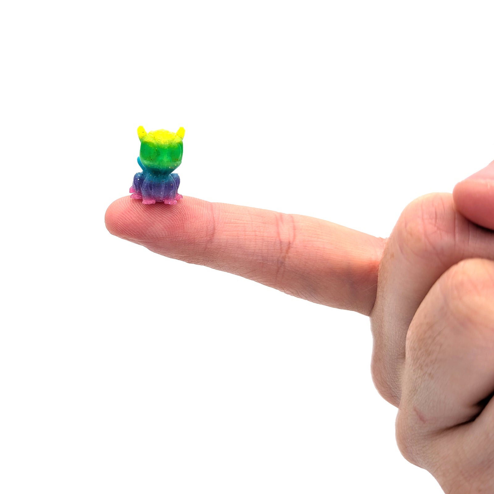 Tiny 3D Printed Dragon Figurines – Micro Collectible Dragons – Thele ...