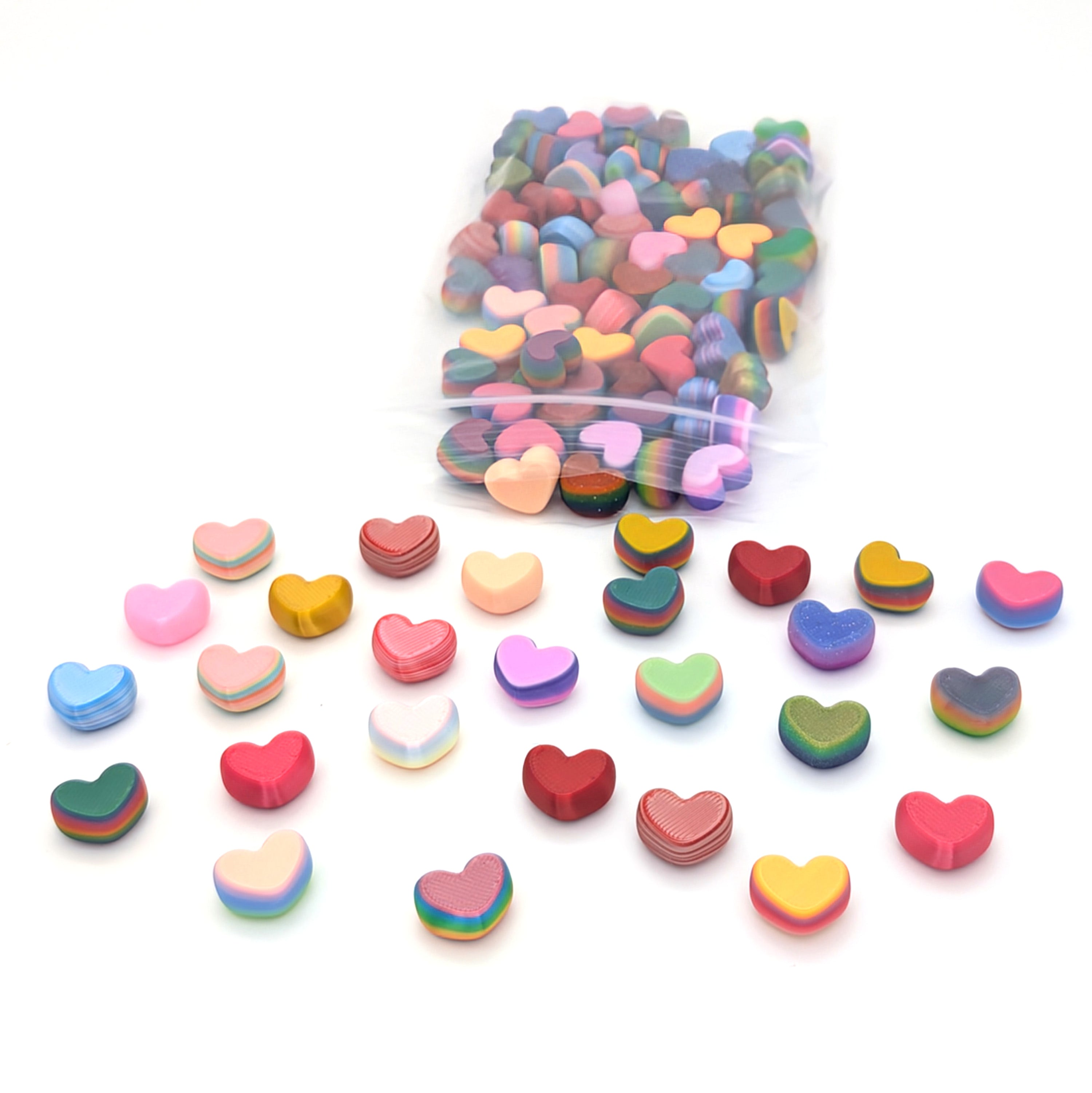 Hearts – Tiny Micro Figurines – Thele Treasures