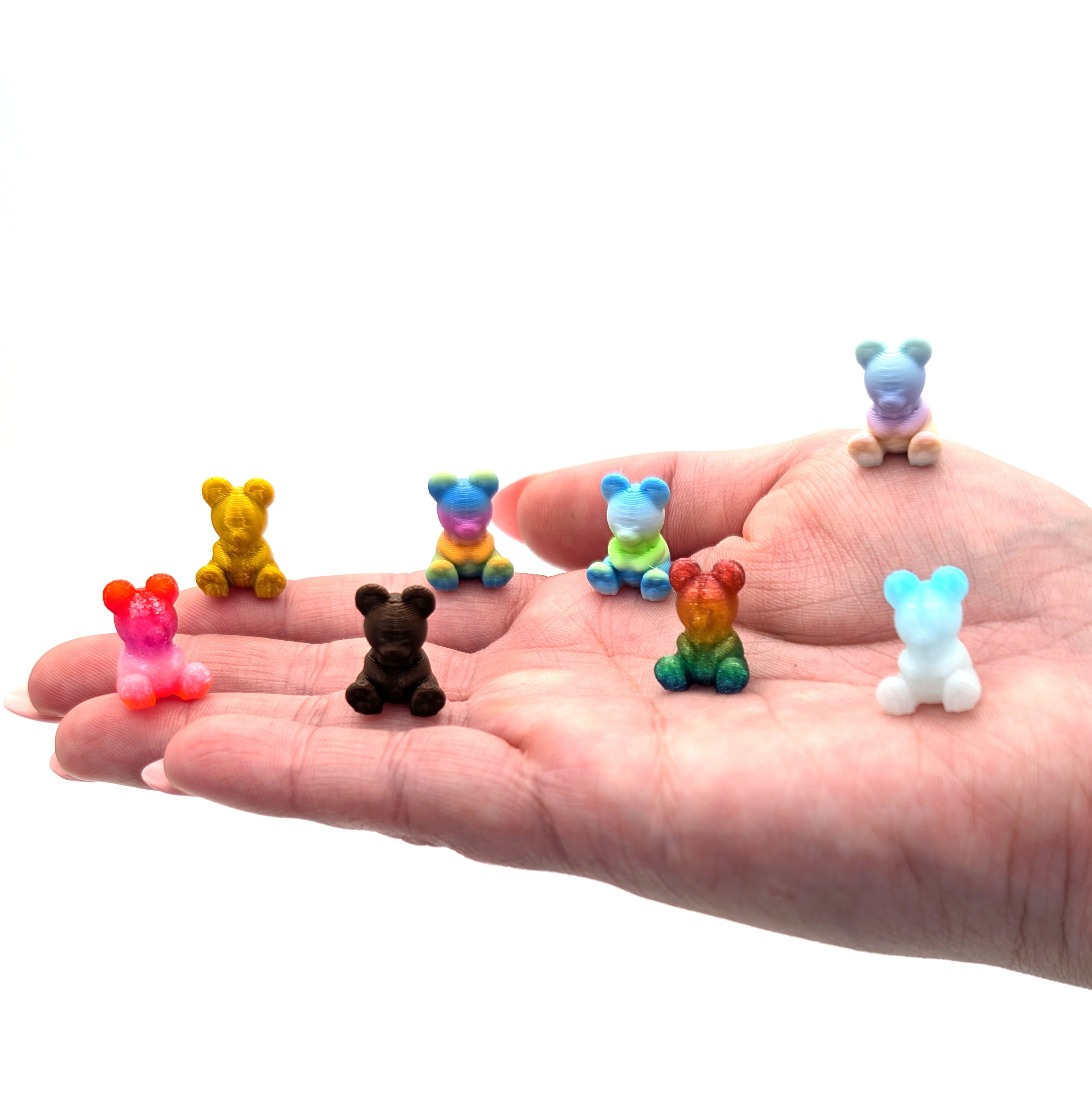 Teddy Bears - Tiny Micro Figurines – Thele Treasures